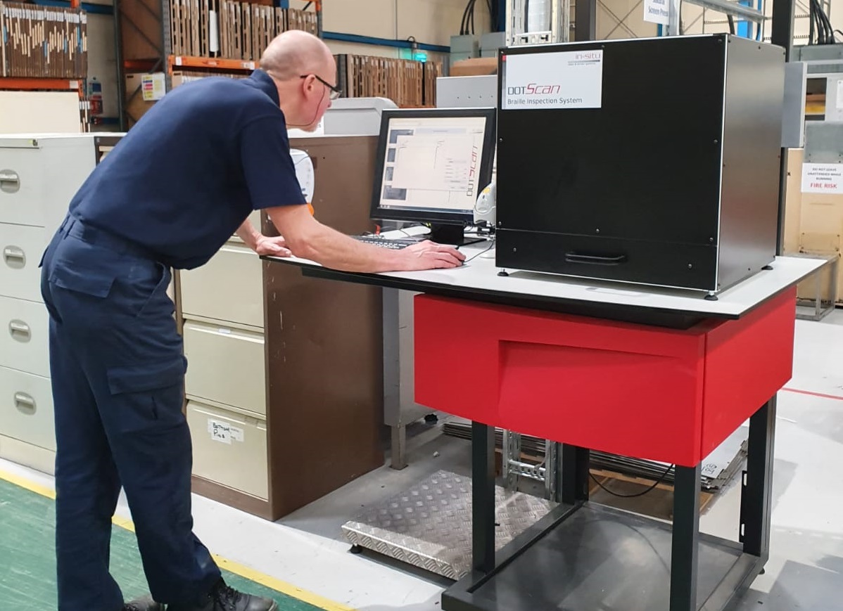 DotScan | Braille inspection solution for packaging | Arden Software